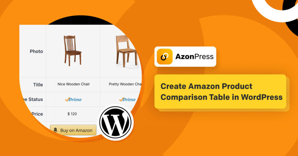 Create Amazon Products Comparison Table In Wordpress